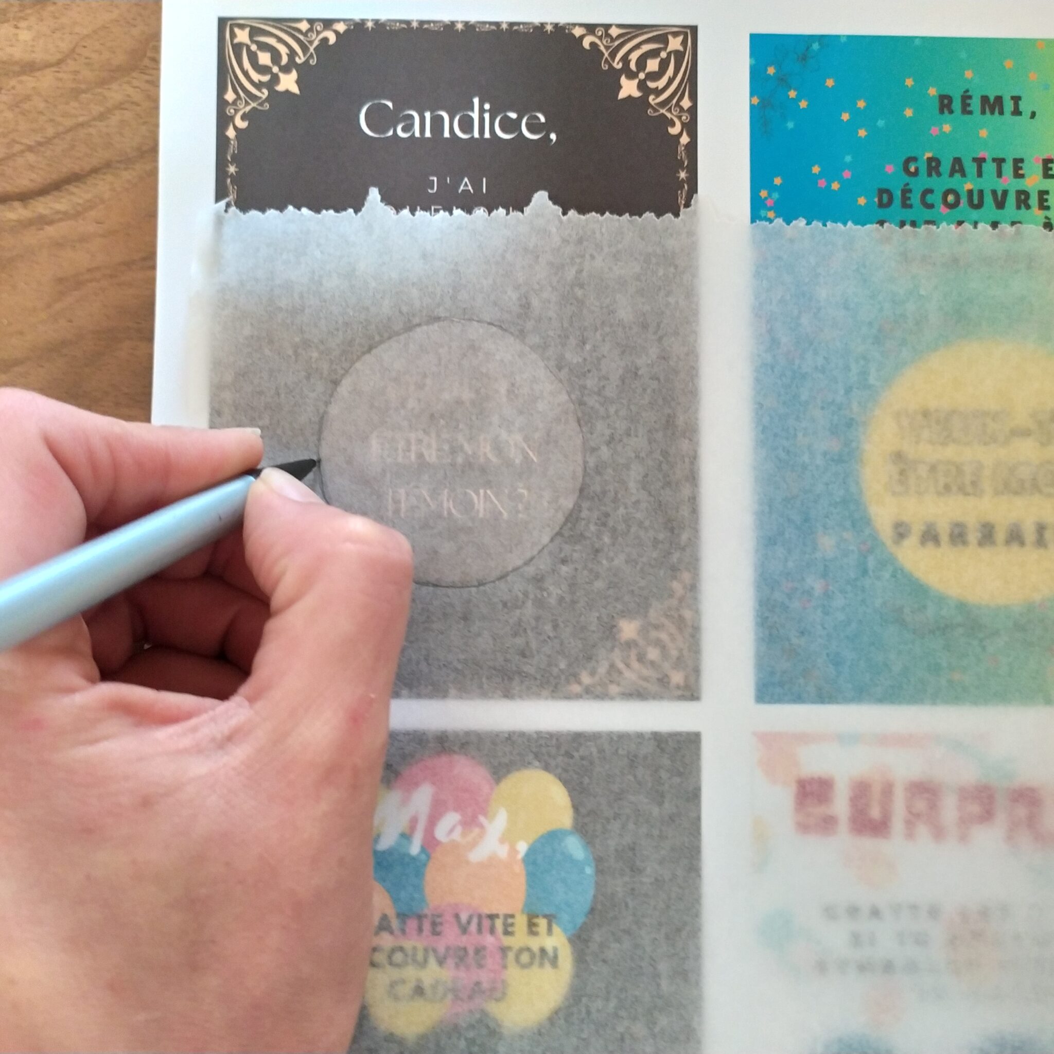 Tuto : Comment faire des cartes à gratter ? – do it yourself lille